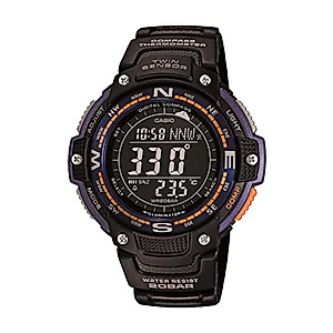Casio Men's SGW-100-2BCF Twin Sensor Digital Display Quartz Black Watch