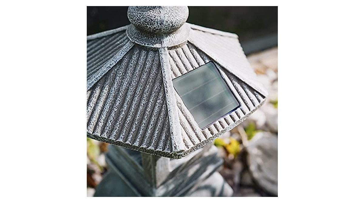Illuminate Your Garden: Solar Pagoda Statue & Zen Light