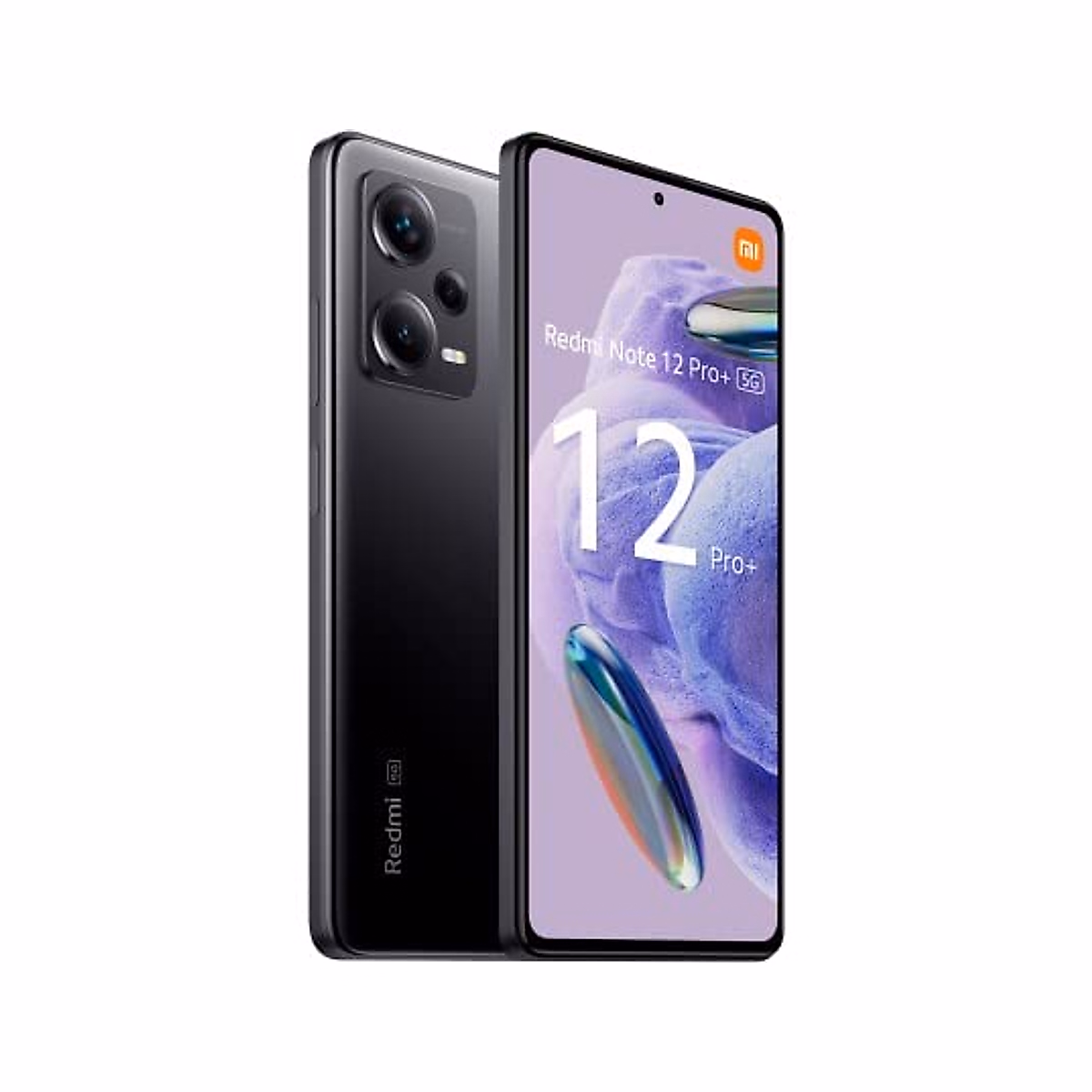 Xiaomi Redmi Note 12 Pro+ Plus 5G + 4G (256GB + 8GB) Factory Unlocked 6.67" 200MP Triple Camera (Tmobile Tello Mint USA Market Global) + Extra (w/Fast Car Charger Bundle) (Midnight Black (Global))