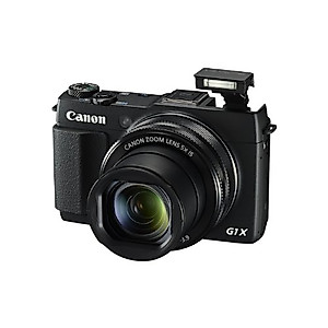 Canon PowerShot G1 X Mark II Digital Camera w/ 12.8 MP 1/1.5 Inch Sensor & Wi-Fi Enabled