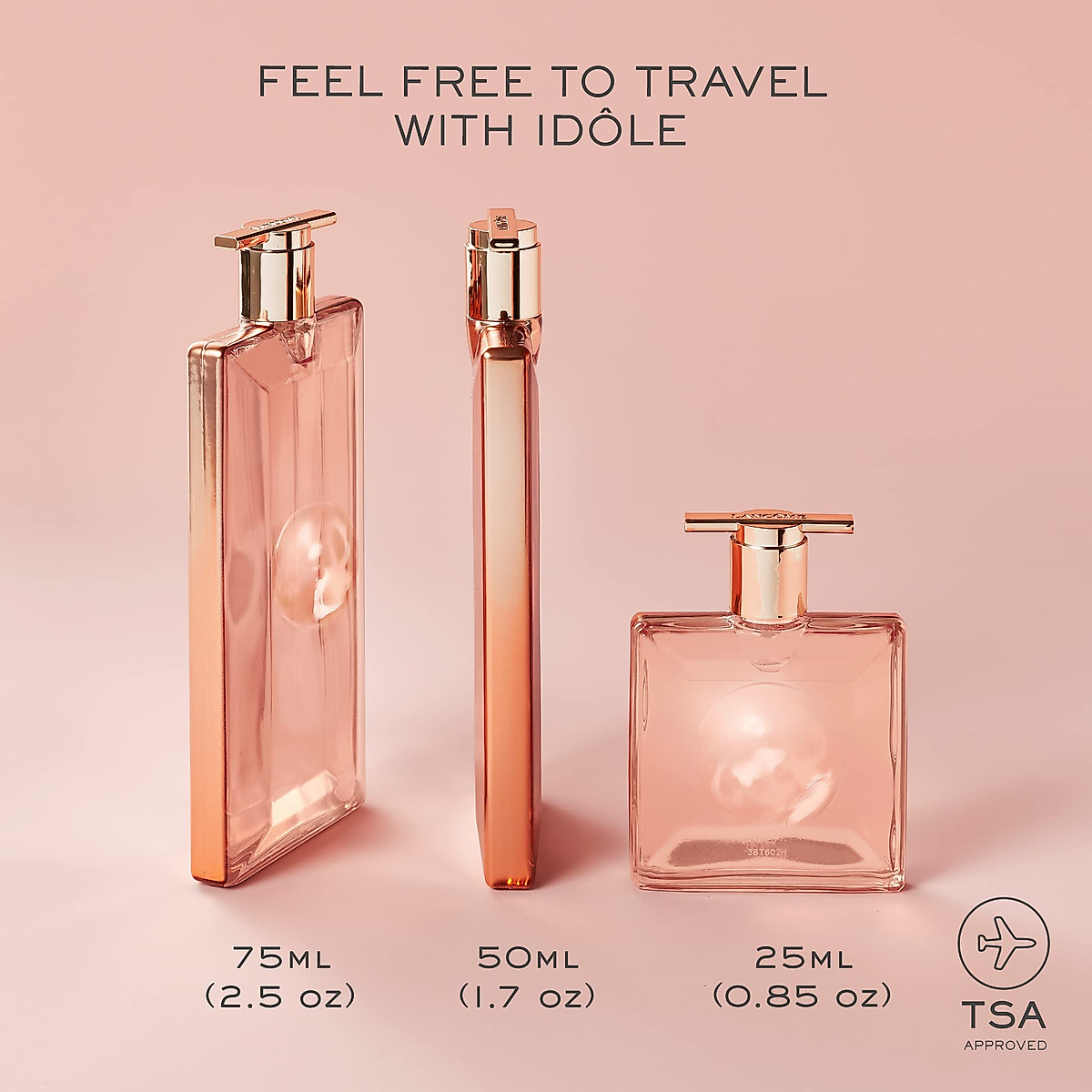 Lancôme Idôle L’Intense Eau de Parfum - Long Lasting Fragrance with Notes of Musky Florals & Vanilla - Warm & Floral Women's Perfume - 1.7 Fl Oz