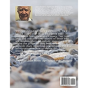 TENNESSEE GRAINGER COUNTY: TAX LISTS 1810 [1805-1814]