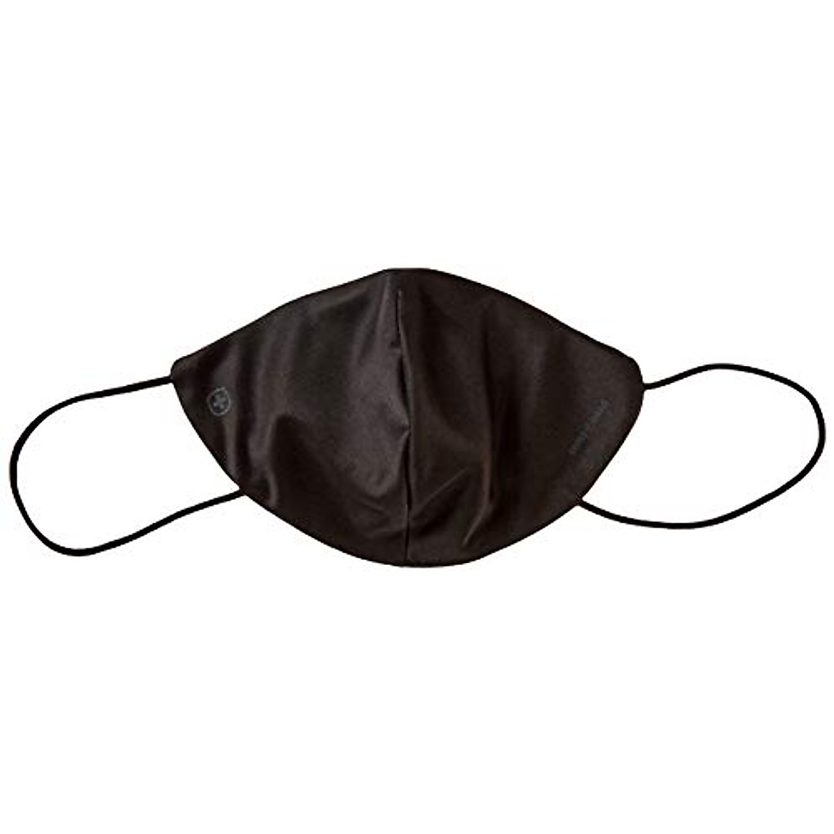 SwissGear Black Reusable Washable & Water-Resistant No-Fog Face Mask with Nose Wire, 1 Count (Pack of 1)