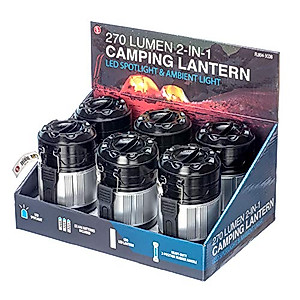 SE 270 Lumens 2-in-1 Camping Lanterns (6-Pack) - FL804-3COB
