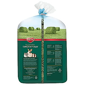 Kaytee All Natural Timothy Hay for Guinea Pigs, Rabbits & Other Small Animals, 12 Pound