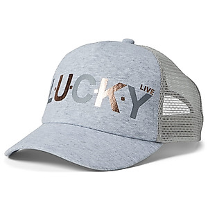 Black Clover Foil Luck 2 Adjustable Hat Lucky Foil Clover/Grey One Size