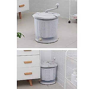 Manual Washing Machine，Portable Washer Mini Manual Machine All in Counter Top Washer for Camping, Apartments,