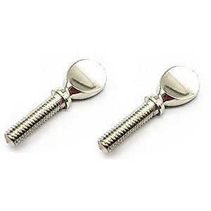 Jiayouy 2Pcs Silver Sax Neck Screw Tightening Screw for Saxophone Clarinet Fixing Parts