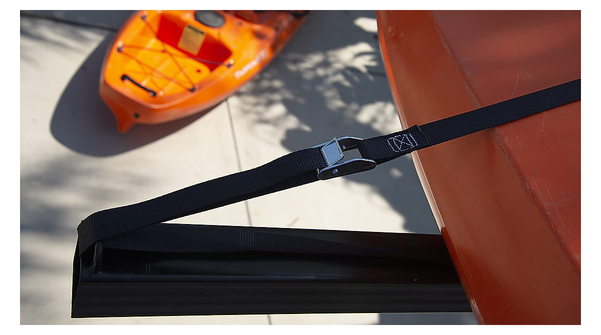 Keeper 1” X 13' Cargo Lashing Strap 2 Pack for Secure Transport