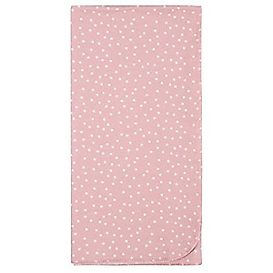 Gerber Girls Newborn Infant Baby Toddler Nursery 100% Cotton Flannel Receiving Swaddle Blanket, Rainbows Pink, Pack of 5