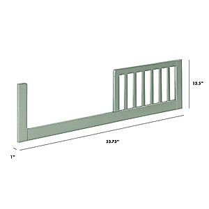 Carter's by DaVinci Toddler Bed Conversion Kit (M11999) in Light Sage