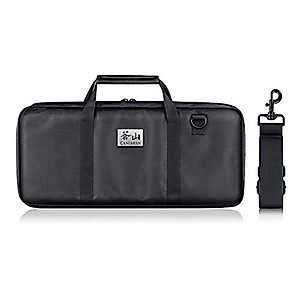 Cangshan 1023770 7-Piece Cut-Resistant Nylon Cutlery Knife Bag with Strap, Bag Only (CUTLERY NOT INCLUDED)