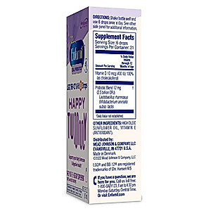 Enfamil Breastfed Infant Probiotics & Vitamin D Dual Probiotics, 8.7mL