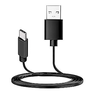 USB Type-C Data Charger Cable Cord Compatible With Sony WH-1000XM3 WH-1000XM4 WH-1000XM5 WH-H810 WH-H910N WH-XB700 WF-1000XM3 WI-1000XM2 WI-C200 WF-SP900 WH-XB900N WI-1000XM2 WH-CH510 Headphones