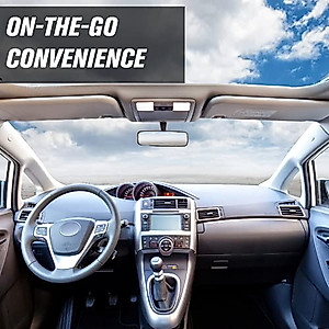 Invisible Glass 90166-6PK Lint-Free and Ammonia-Free Large Glass Cleaning Wipes are Tint Safe Enjoy Streak Free Windows, Mirrors, and Glass for Home and Auto, Pack of 6