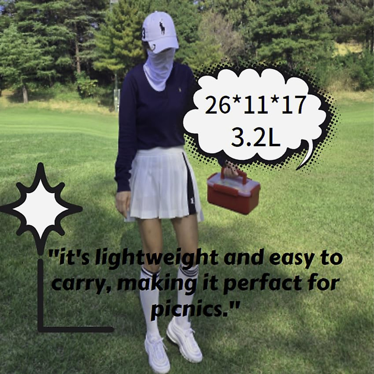 Generic Food Storage Container Kimchi Fermentation Compatible with Samsung LG All Refrigerator 7L 3.2L Set, RED