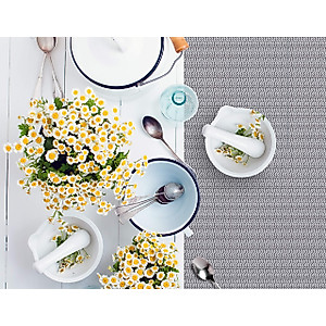 Con-Tact Brand Grip Classic Non-Adhesive Shelf, Cabinet and Drawer Liner, 12" x 5', Alloy, 6 Rolls