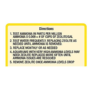 Marineland White Diamond 50 Ounces, Removes Toxic Ammonia, aquarium Filter Media