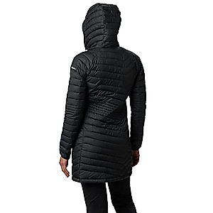 Columbia Women’s Powder Lite Mid Jacket, Winter, Water Repellent, Small, Black
