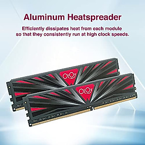 OLOy DDR4 RAM 8GB (1x8GB) 3000 MHz CL16 1.35V 288-Pin Desktop Gaming UDIMM (MD4U083016BBSB)