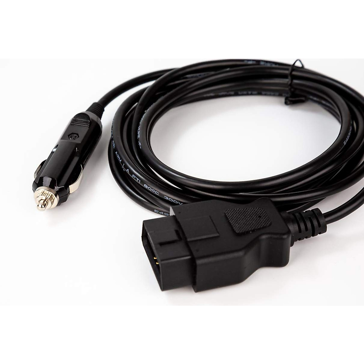 OBD2 Male to Cigarette Lighter Memory Saver Adapter Cable Car OBDII Emergency Power Supply Cable