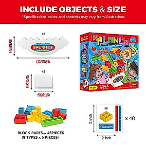 iYuePeng Board Games for Kids & Adults Tetra Tower Balance Stacking Toys Perfect for Family Games, Parties, Travel