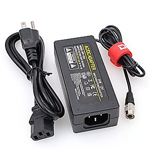 DRRI Sound Devices XL-WPH3 Universal AC to DC Power Adapter with 4pin Hirose Connector for 633, 688,Sound Devices 302,442,552,788T-SSD Mixer (12V 2A)