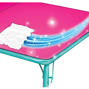 Disney's Encanto Kids Folding Table & Chairs Set for Kid and Toddler 36 Months Up To 7 years, Includes: 1 Table (36"L x 24"W x 20"H), 2 Chairs (13"L x 13.5"W x 21"H) Weight Limit: 70 lb