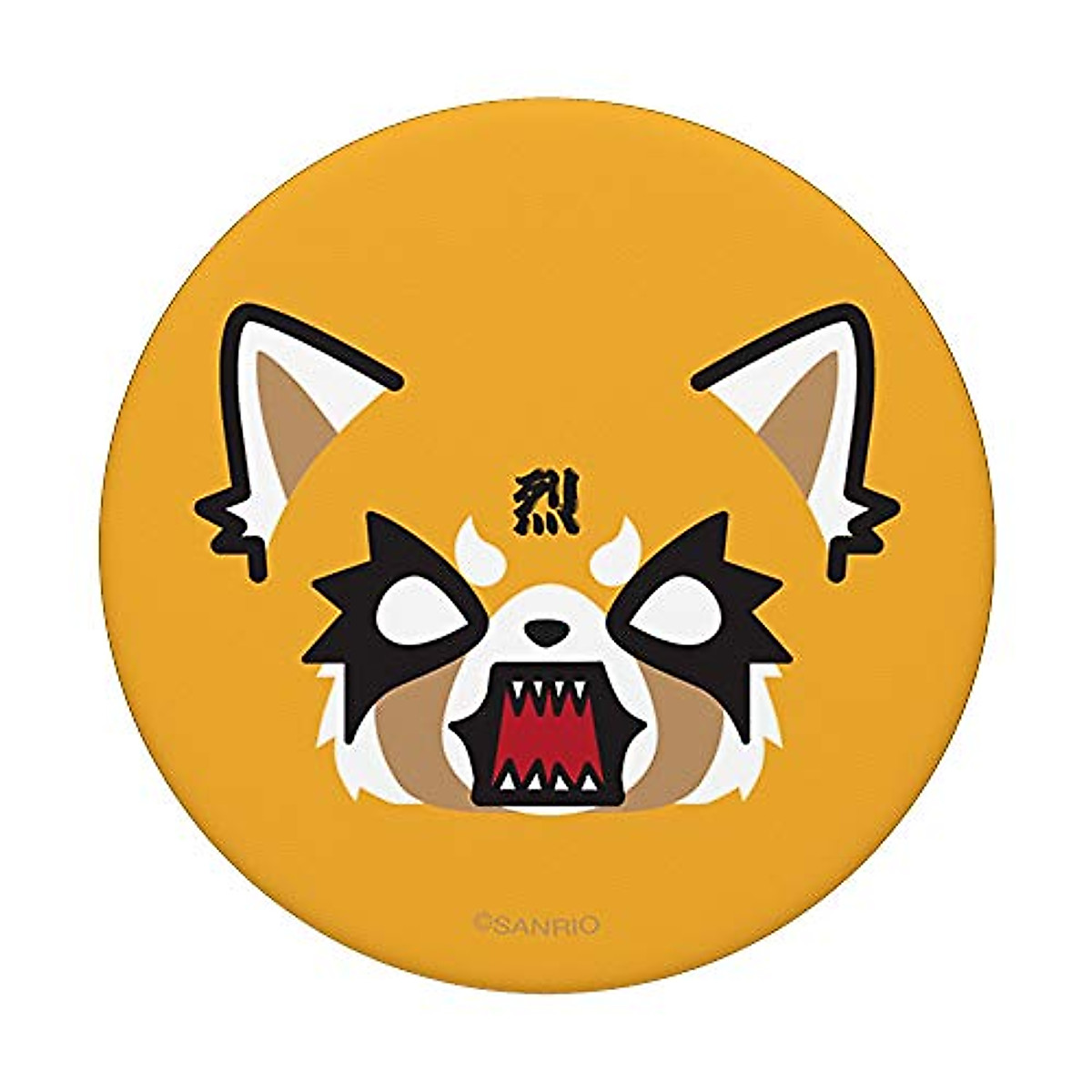 Aggretsuko Rage Face PopSockets Stand for Smartphones and Tablets PopSockets PopGrip: Swappable Grip for Phones & Tablets