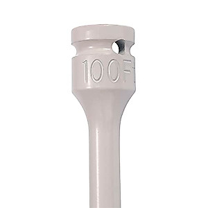 AFF Torque Limiting Extension, 1/2" Drive, 100 ft/lb, Spring Steel, Gray, 40100