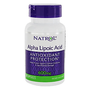 Natrol Alpha Lipoic Acid 600 Mg, 30 count