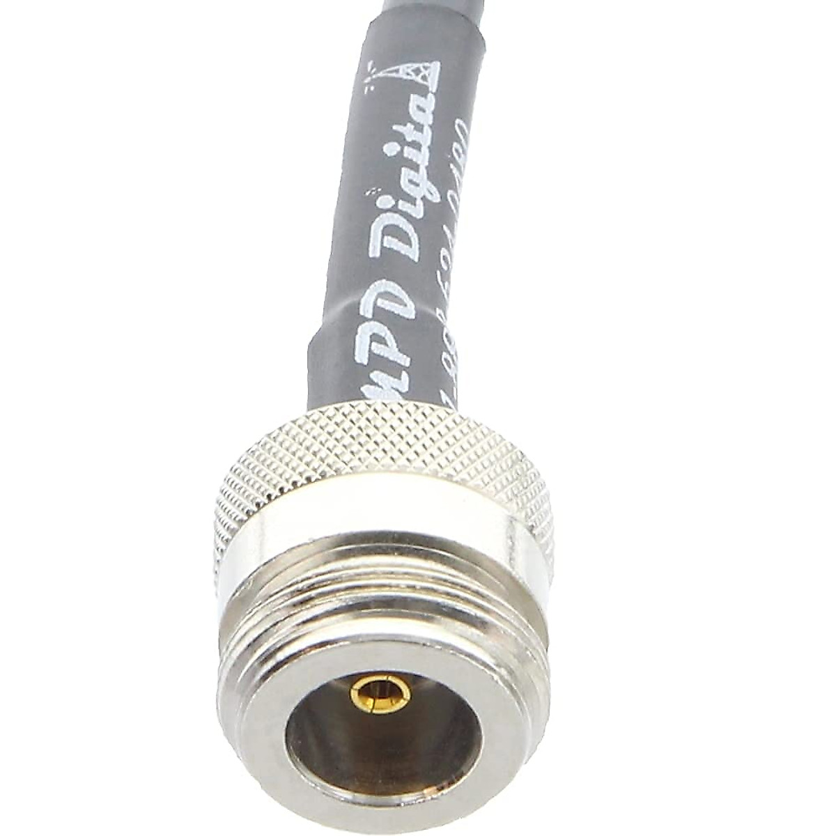 MPD Digital I LMR400 Times Microwave Coaxial Cable I N Female - RPSMA Male Connectors I Low Loss RF Coaxial Cable I CB, Ham Radio, Transmitters, Antenna I 3 FT