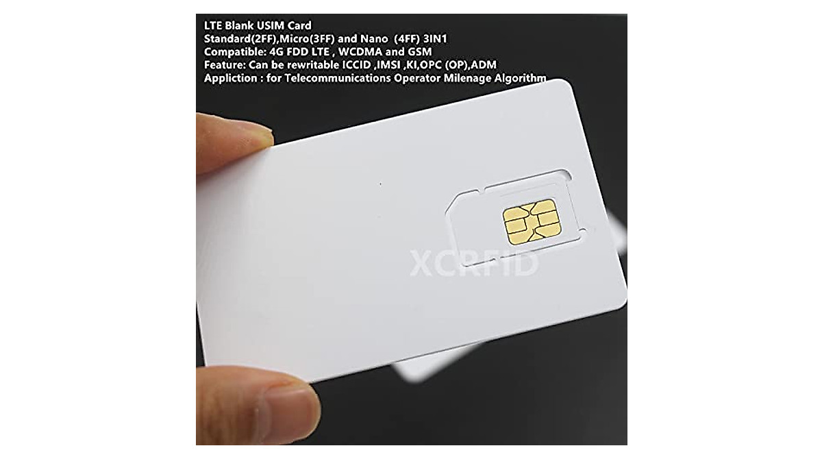 MCR3516 SIM Reader Writer | 5 Blank 4G USIMs Included