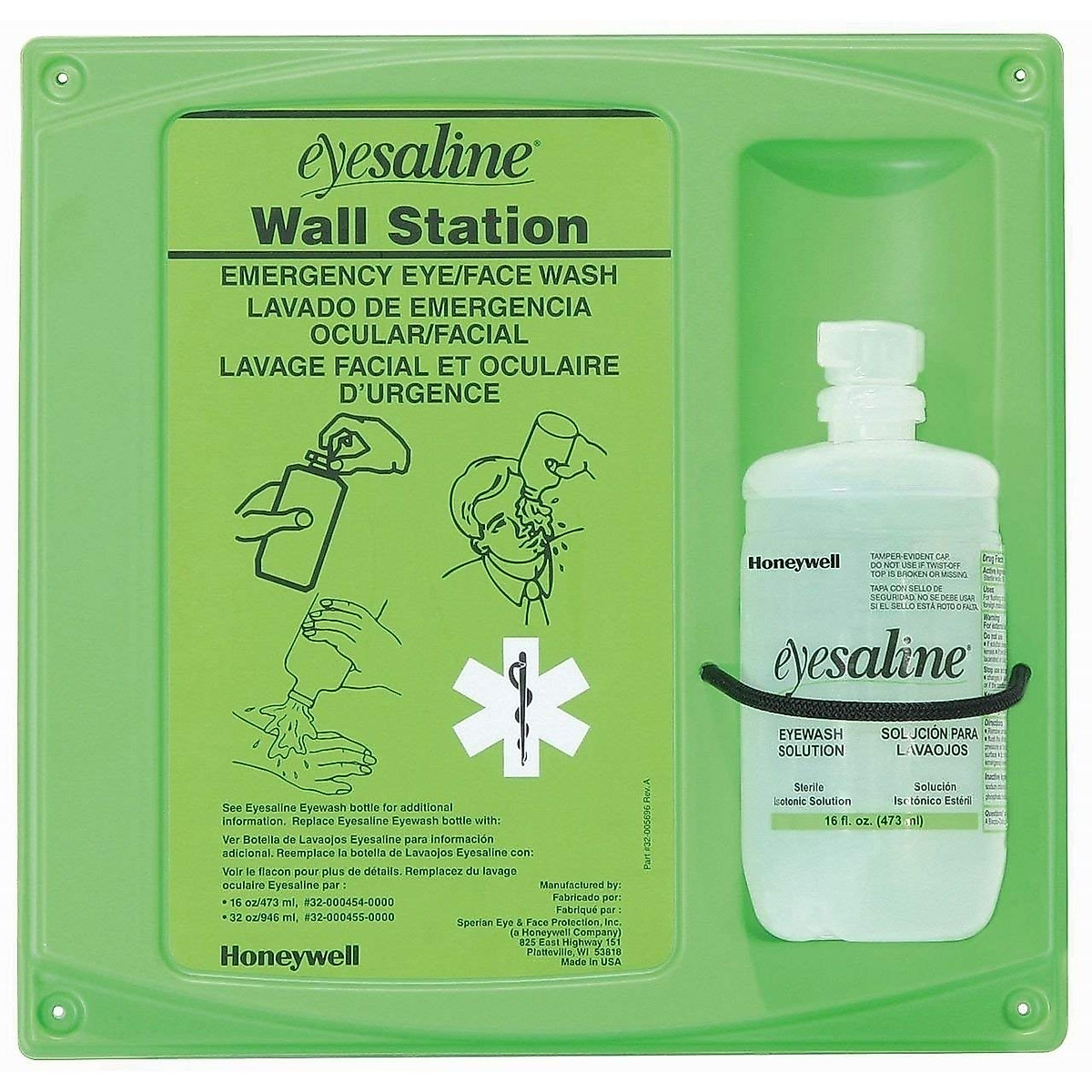 Honeywell 32-000461-0000 32 oz. Fendall Single Eye Wash Station