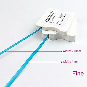 BELEON Dental Polishing Strips - Tooth Polisher Dental File for Teeth Sanding Grinding Deep Teeth Cleaning Tool Tooth Polish Abrasive Strip Oral Care Cleaning Tool - Fine 1 Roll 4mm x 6M