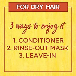 Garnier Ultimate Blends Hair Food Banana 3-in-1 Dry Hair Mask Treatment 390ml