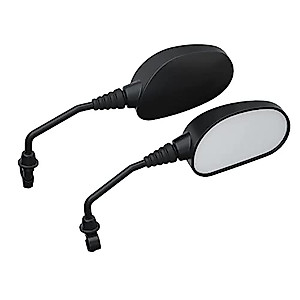 Polaris ATV Handlebar-Mounted Adjustable Mirrors, Handlebar Mirrors, Easy Install, Adjustable, Swivel, Black, 2 Pack – 2877222