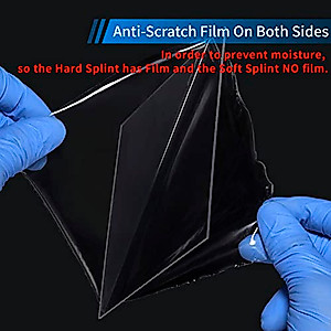 20Sheets 1.0MM Dental Hard Splint, Thermoforming Materials for Vacuum Forming Machine 5'' x 5''