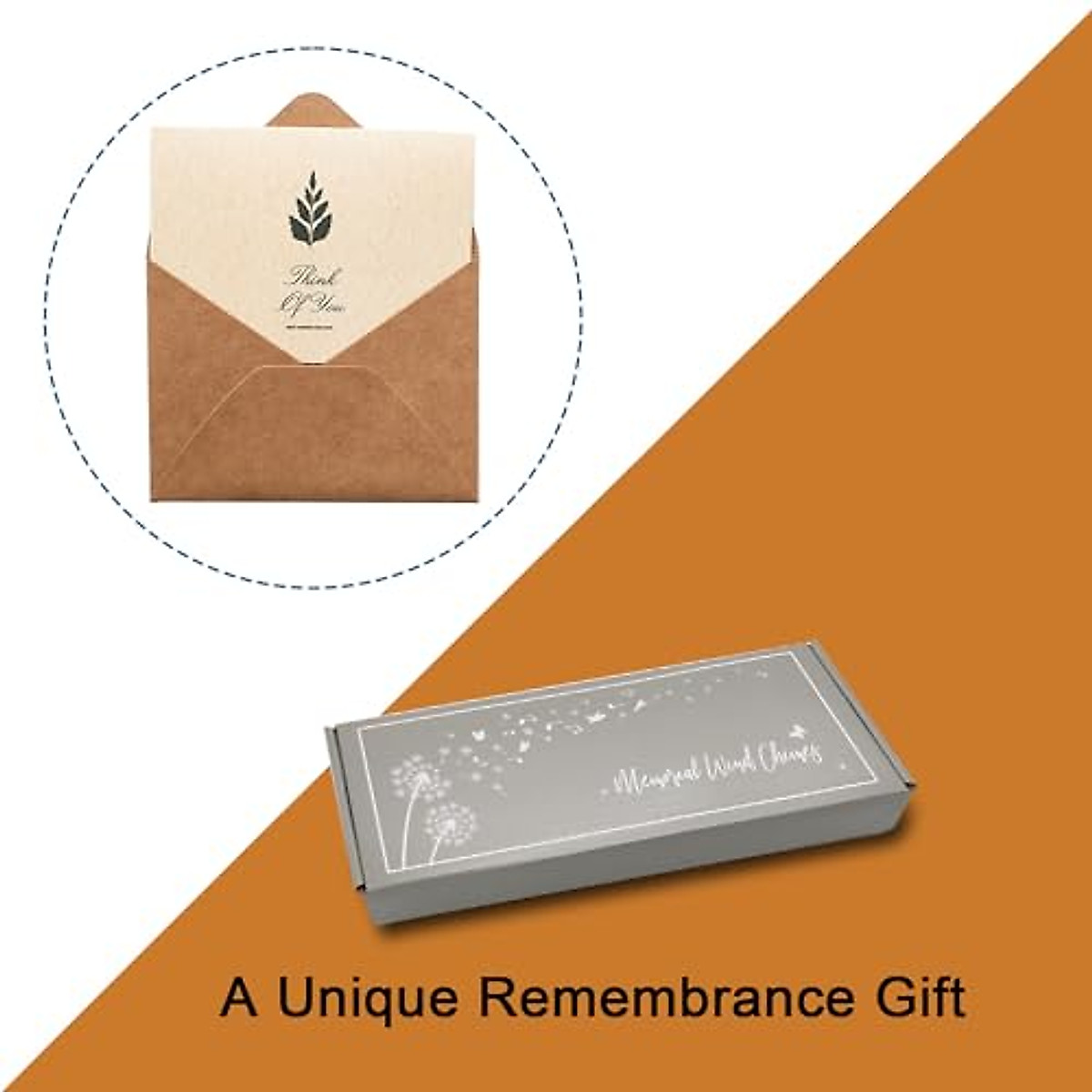 Sympathy Wind Chimes with Engraved Tree of Life, 32" Memorial Wind Chimes for Loss of a Loved One Prime,Memorial/Sympathy/Remembrance Gifts,Wind Chimes for Outside Garden & Home Decor