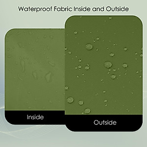 idee-home Chaise Lounge Cushions Outdoor, Lounge Chair Cushions for Outdoor Furniture Thick Comfortable Water Resistant Lounge Patio Replacement Cushion 72in.L x 21in.W x 3in.T