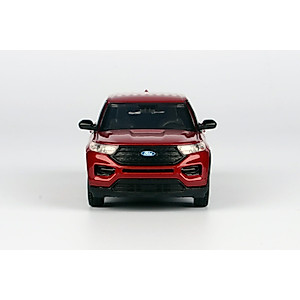Motormax 2022 Ford Explorer Rapid Red 1/43 (5 inch) Diecast Model 79703