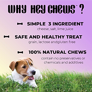 Himalayan Yak Cheese Dog Chews - X-Large Yak Chews, All Natural Dog Treats - Long Lasting, Easily Digestible and Rawhide Free – Yak Milk Bones for Dogs by HewChews(4pk)