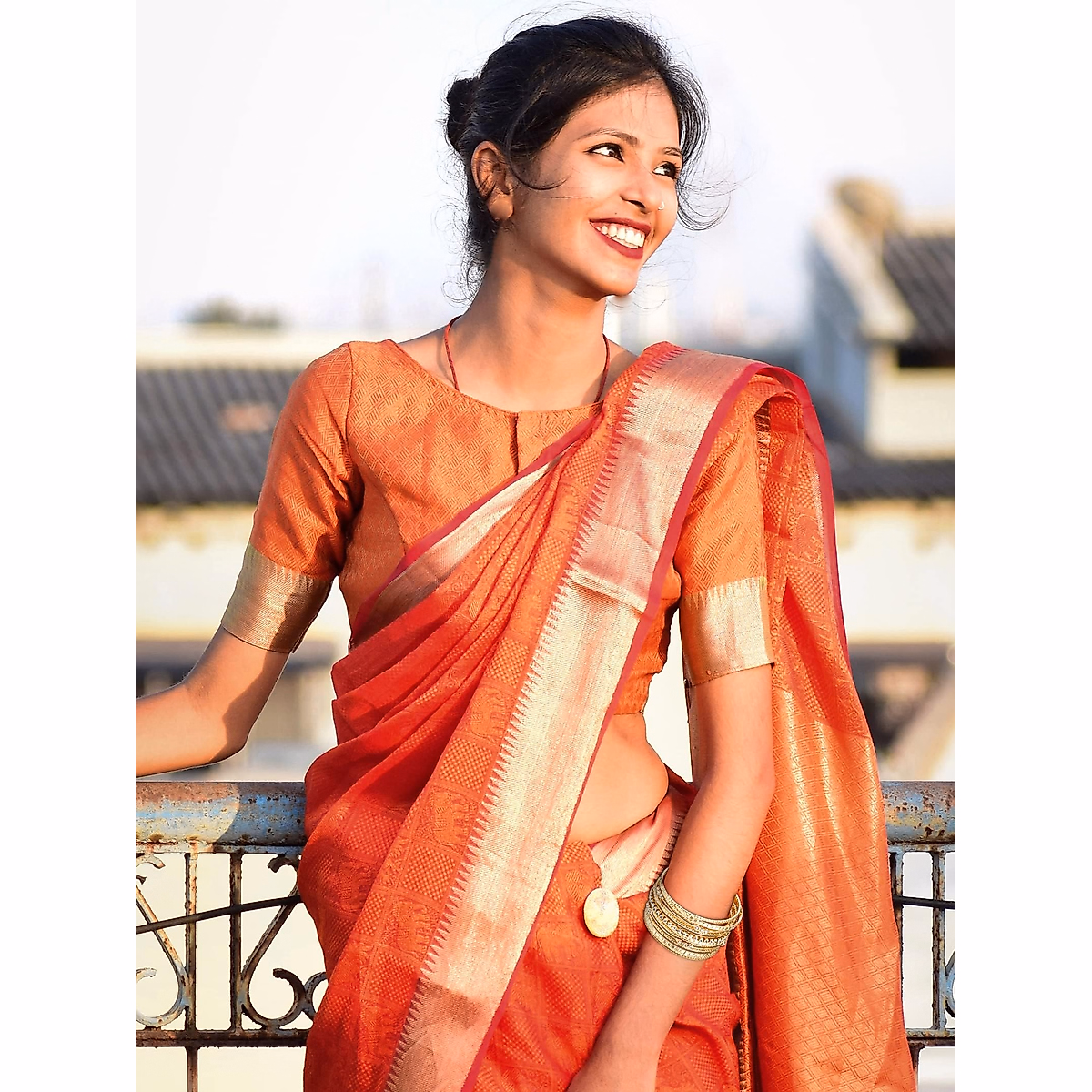 Indian Bracelets for Women Stackable Textured Bracelet Gold Bangle Bracelets Smooth Aztec Bangles Set Western Indian Bangle Gifts Gold Christmas Gifts 2023