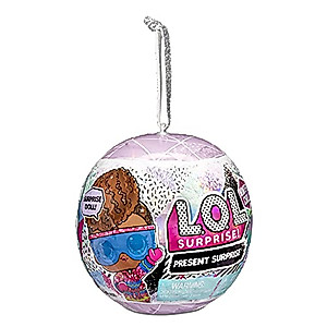 L.O.L. Surprise! Winter Chill Dolls with 8 Surprises Including Collectible Doll with Winter Fashion Outfits, Accessories, Holiday Ornament Ball - Gift for Kids, Toys for Girls Boys Ages 4 5 6 7+ Years
