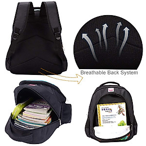 MATMO Dinosaur Backpack Student Backpacks for Boys School Backpack Kids Bookbag (Dinosaur 1)