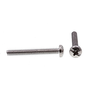 Prime-Line 9009136 Machine Screw, Pan Head, Slotted/Phillips Combo, #10-24 X 1-1/2 in, Grade 18-8 Stainless Steel, Pack of 25