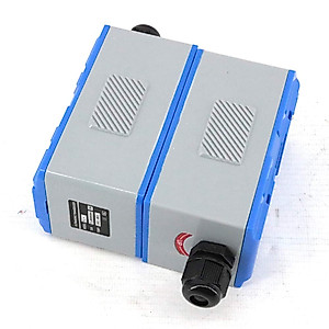 VTSYIQI TM-1 Medium Size Ultrasonic Flow Meter Transducers Clamp-on Sensor for Pipe Diameter DN50 to 700mm for Type of Wall Mounted TUF-2000SW TUF-2000B Module TUF-2000M Fixed TUF-2000F