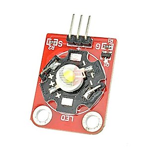 3W High Power Keyes LED Module with PCB Chassis for Arduino STM32 AVR