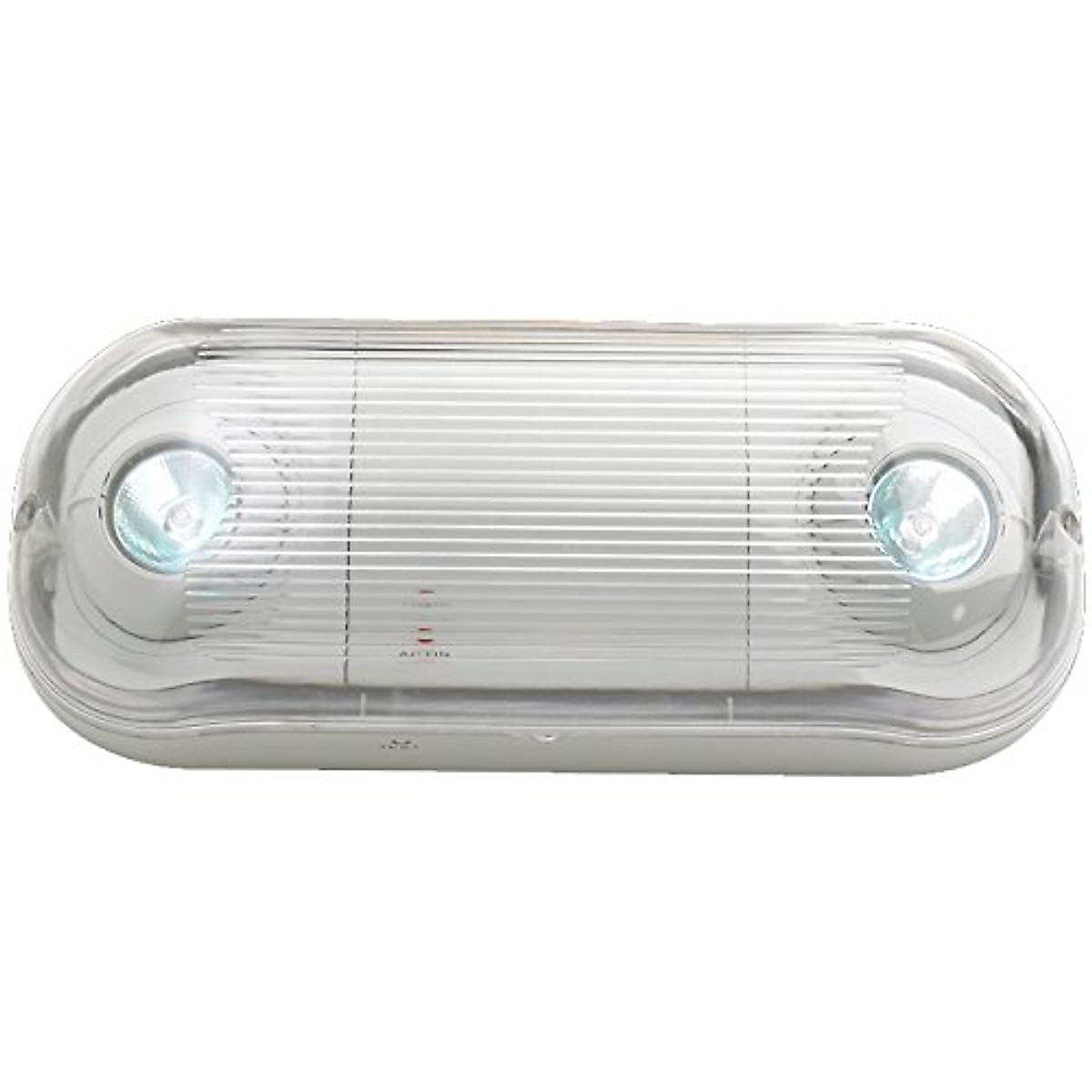 Atlas Lighting - EMAMRWP - Flame-Retardant High Impact Thermoplastic Outdoor Weatherproof Emergency Light