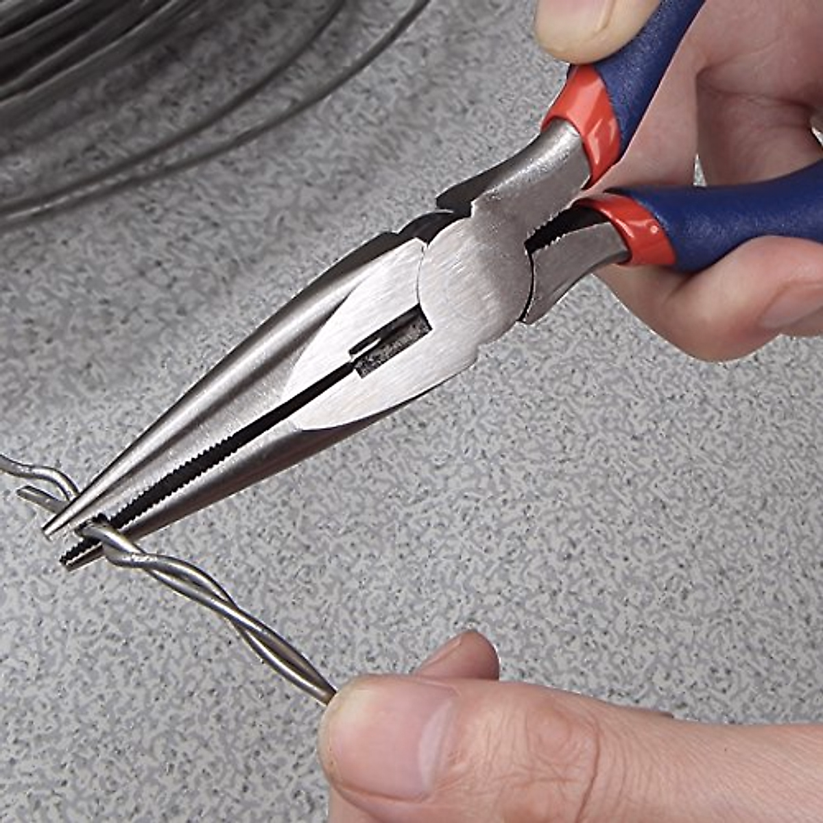 WORKPRO Large Pliers & Wrench Set 6-Piece (10" Water Pump Pliers, 10" Slip Joint Pliers, 8" Long Nose Pliers, 8" Linesman Pliers, 6" Diagonal Pliers, 8" Adjustable Wrench) for DIY & Home Use, W001329A